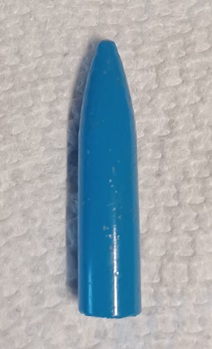 Grooveless Powder Coated Bullet