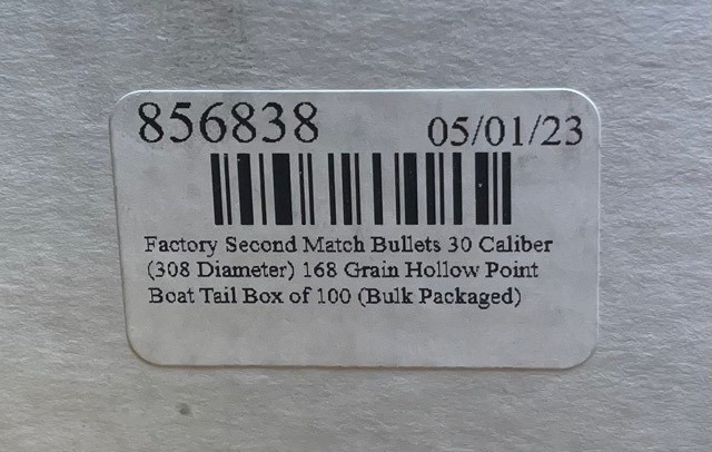 Midway Factory Seconds Bullets